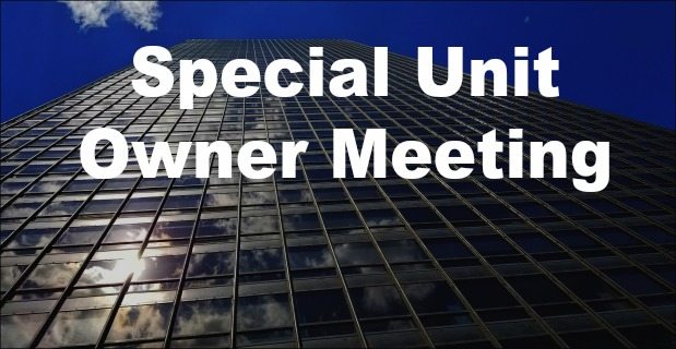 PTCondo.com|Special Unit Owner Meeting Monday Jan. 14th