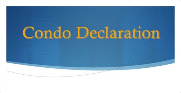 PTCondo.com|Revised and Restated Declaration